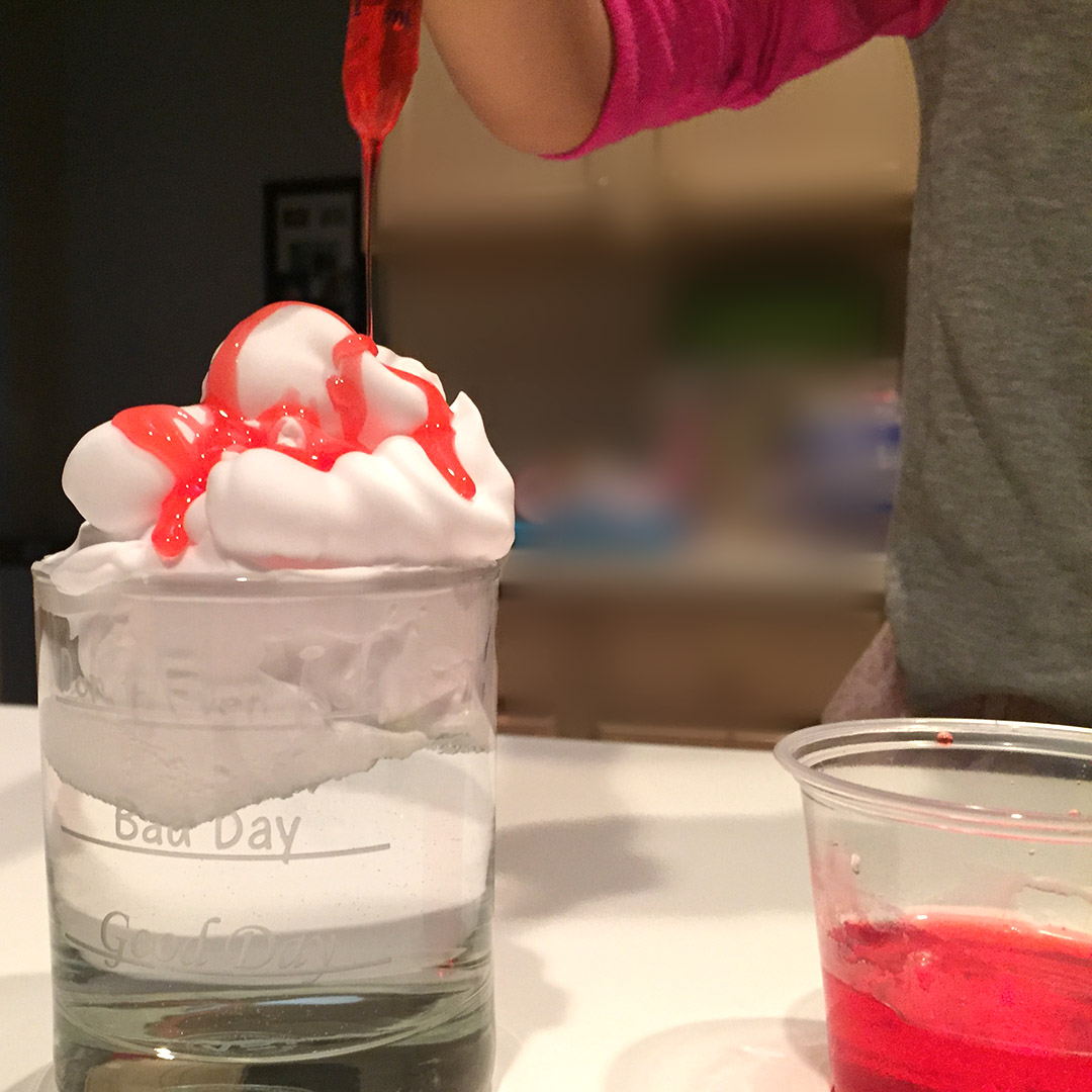 Science Saturday! Rain Storm in a Cup Experiment